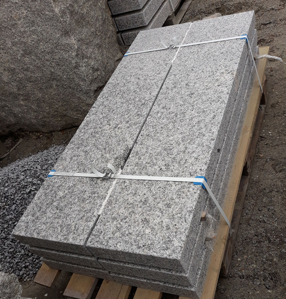 Granit Grau - Palisaden - hh-Solution